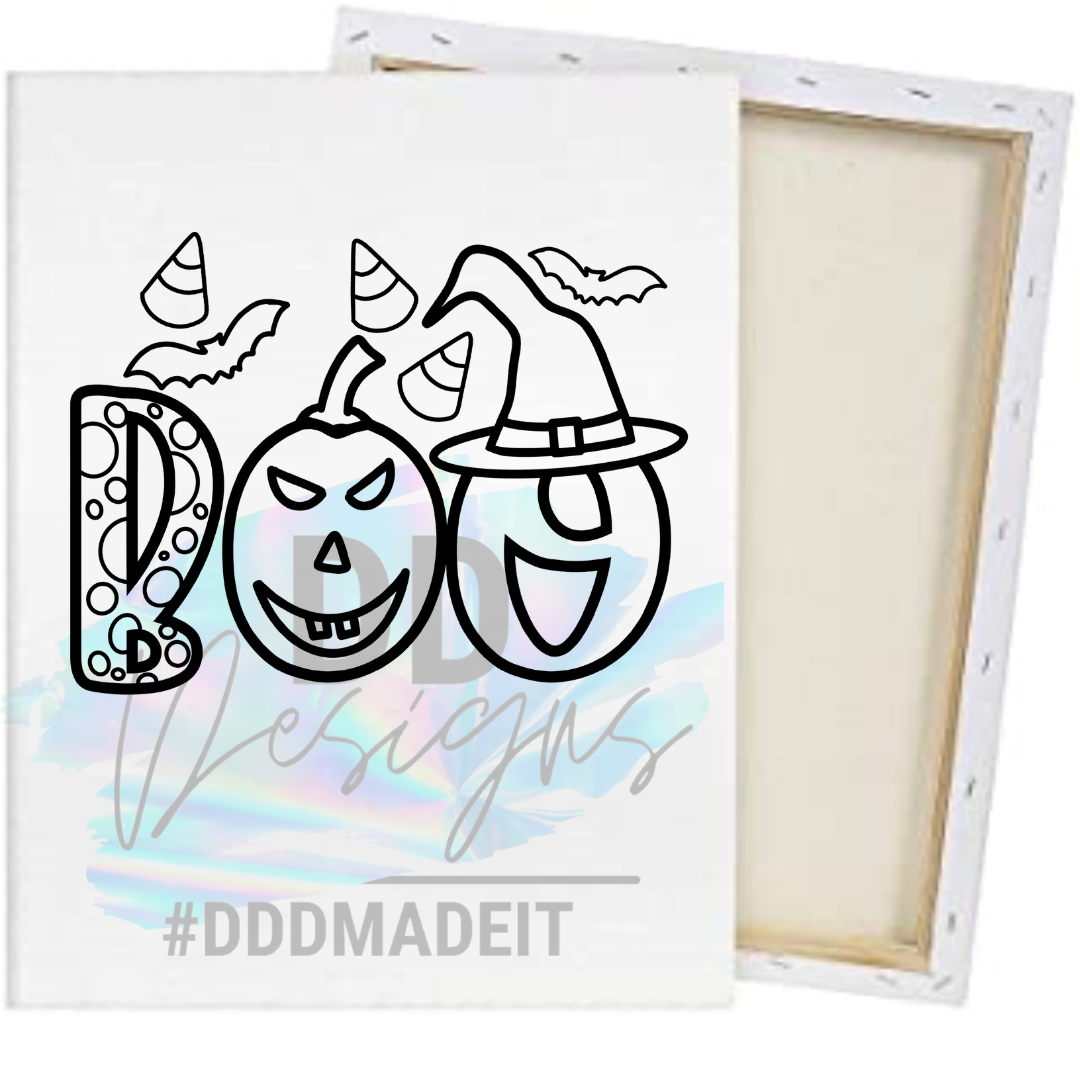 Boo Paint Canvas Kit – The DD Designs